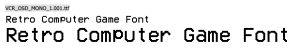 15 Awesome Retro Computer Game Fonts - Game Gunk